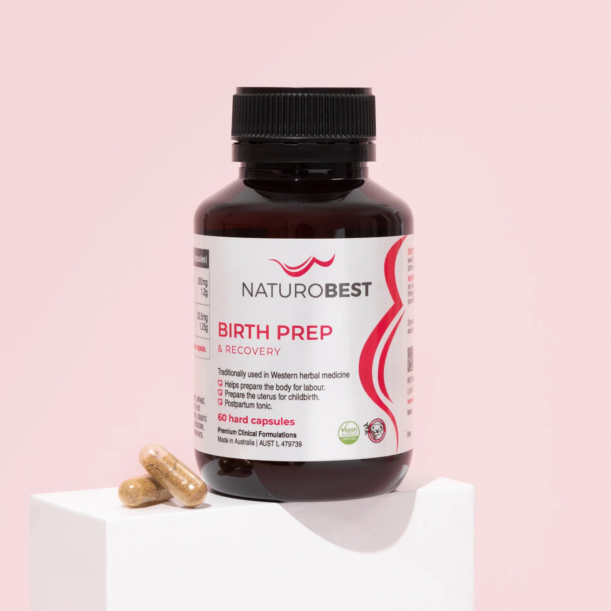 Birth Prep & Recovery | 60 Capsules | Prepare for Labour or Soothe Cra ...