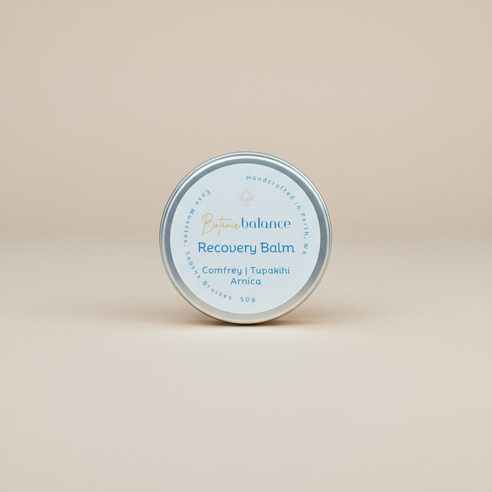Recovery Balm | Ease Muscles + Soothe Bruises | Comfrey, Tupakihi + Ar ...